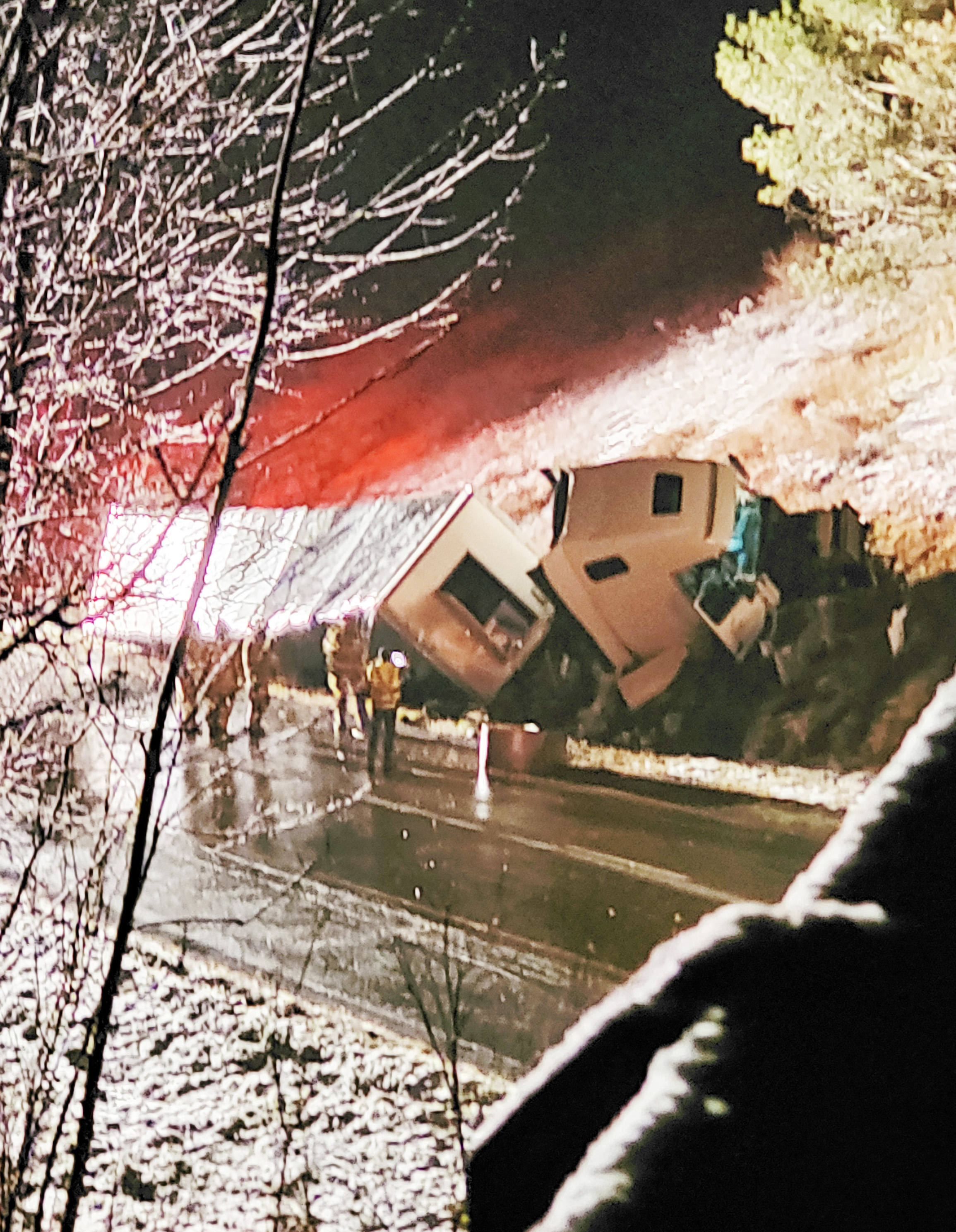 Semi driver critical following rollover | News, Sports, Jobs - Observer ...